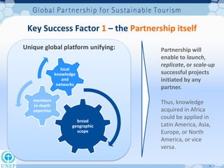 Tourism United: The Global Partnership on Sustainable Tourism | PPTX