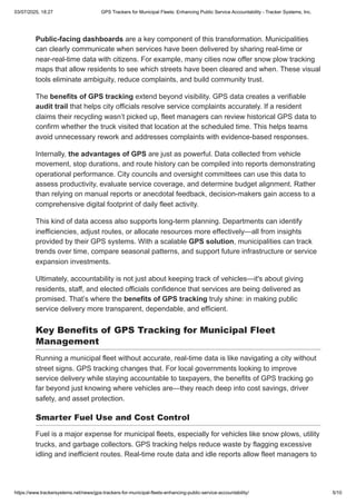 GPS Trackers for Municipal Fleets_ Enhancing Public Service ...