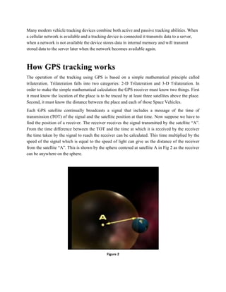 Gps tracking | PDF