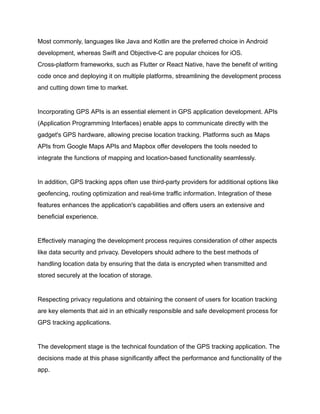 GPS tracking app development Steps, Cost and Features for 2024.pdf