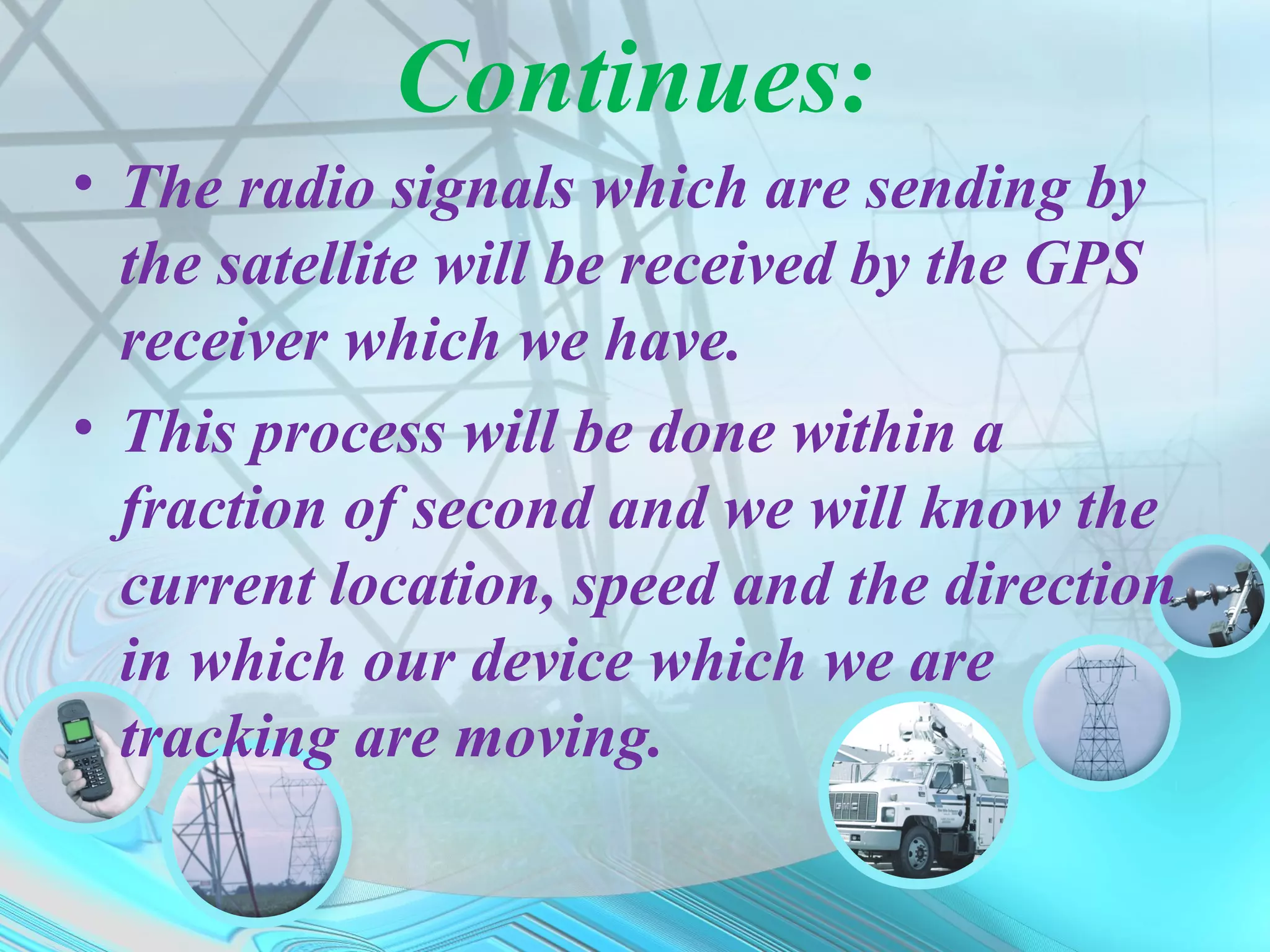 Gps tracking & its uses | PPT