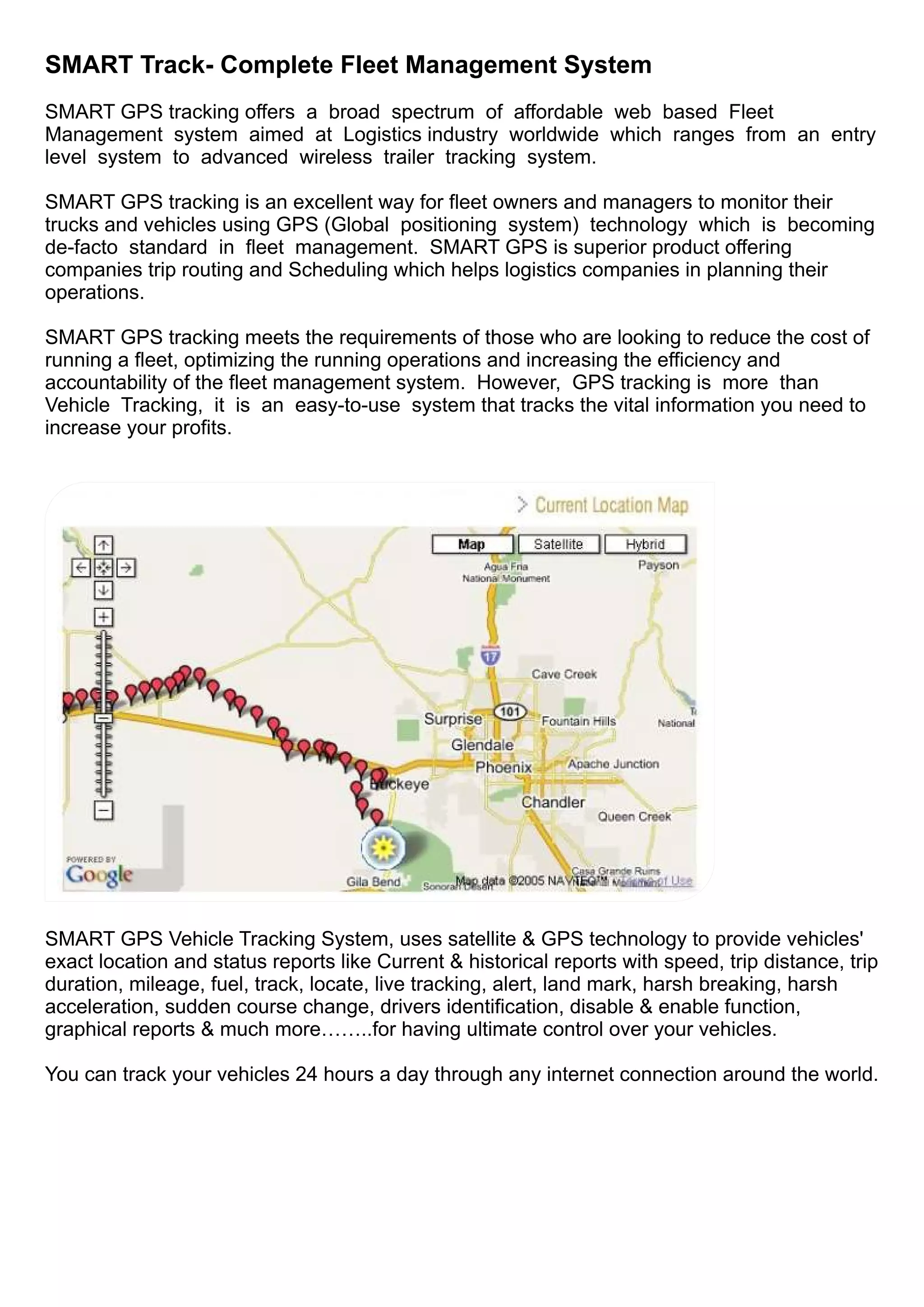 Gps tracking of_fleet | PDF