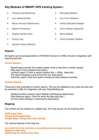 Gps tracking of_fleet | PDF