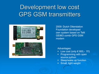 Gps tracking of mustelids | PDF