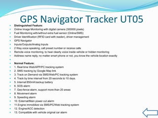 Gps tracking solutions by UniGuard Technology Limited | PPT