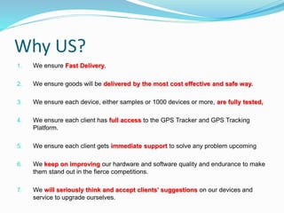 Gps tracking solutions by UniGuard Technology Limited | PPT