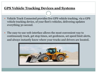 Gps tracking vehicle systems and devices | PPT