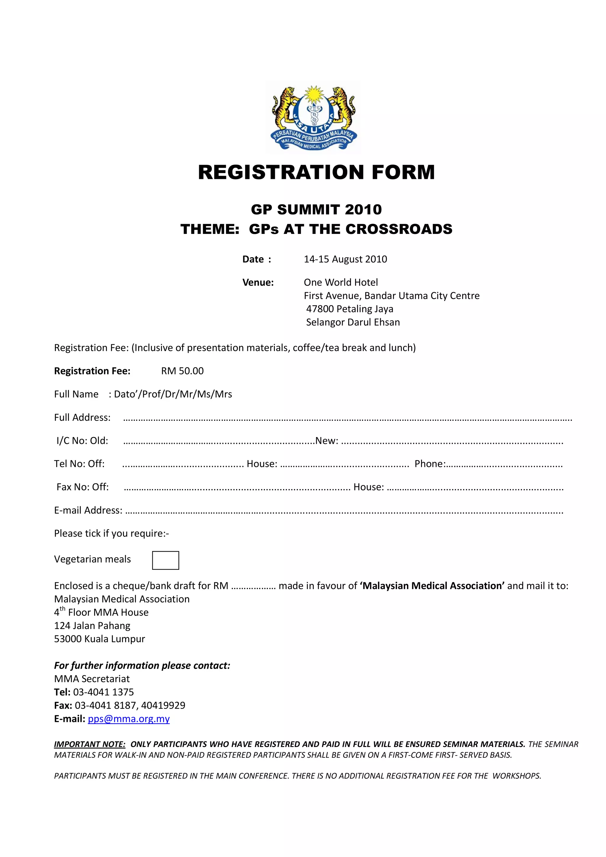 Gp summit 2010 | PDF