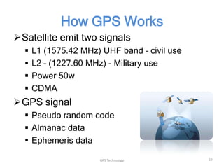 Global Positioning System (GPS) | PPTX