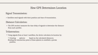 Global Positioning System how the GPS works | PPTX