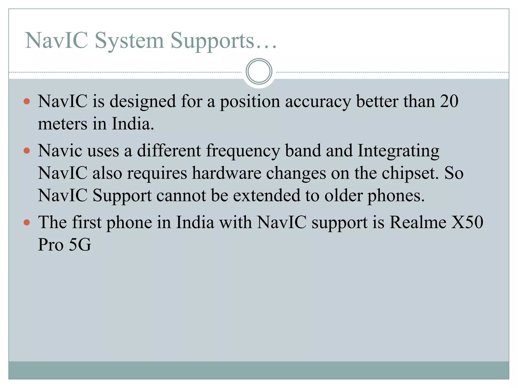 Gps versus NavIC | PPTX