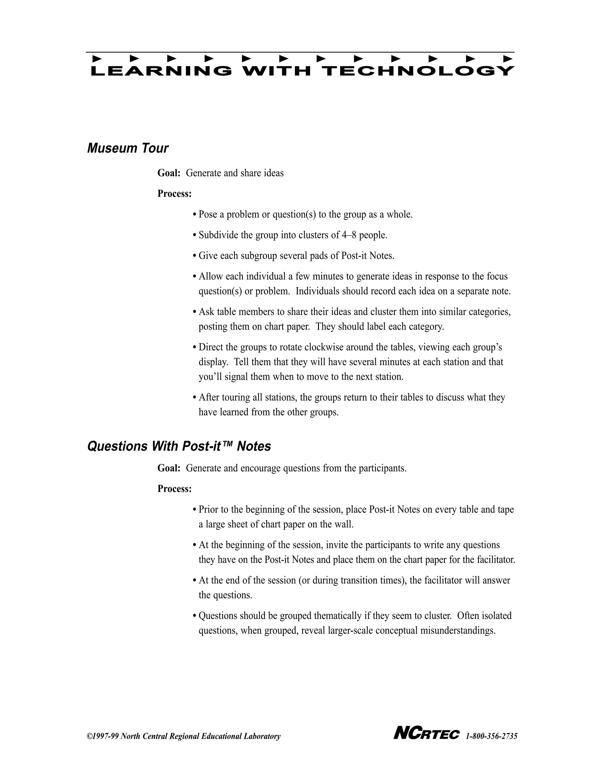 Structured Learning Activities | PDF