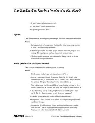 Structured Learning Activities | PDF