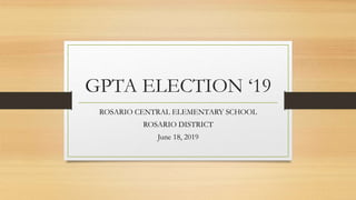 GPTA ELECTION ‘19.pptx