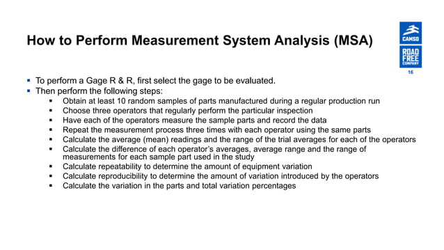 GP_Training_Introduction-to-MSA__RevAF.pptx | Manufacturing Industry ...