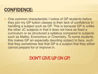 Gp Tuition | PPT