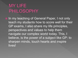 GP Tuition Singapore | PPT