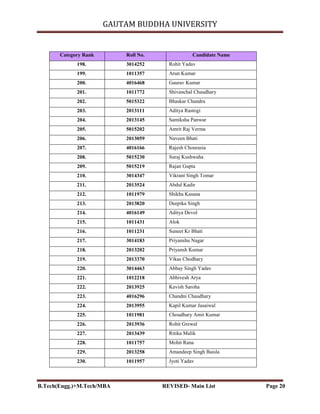 Gptu weblist engg2011 | PDF