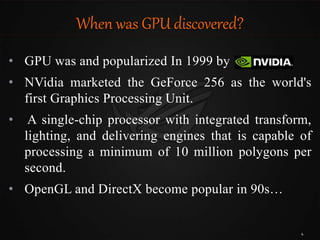 Graphics Processing Unit by Saurabh | PPT