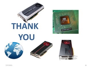 GRAPHICS PROCESSING UNIT (GPU) | PPTX