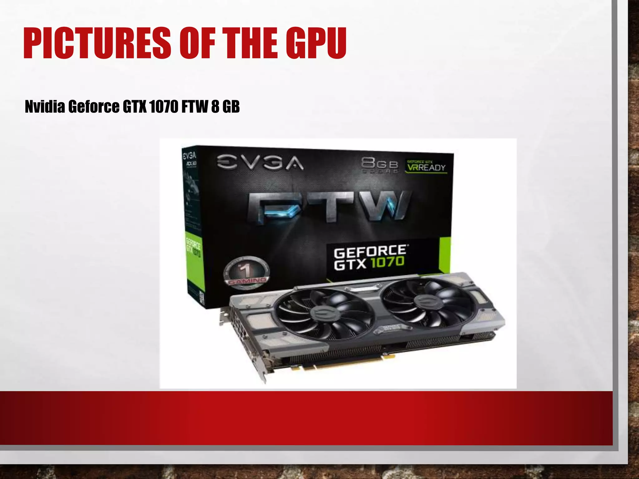 Graphic Processing Unit (GPU) | PPTX