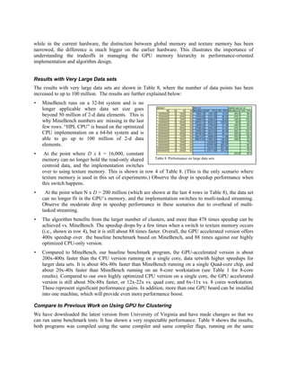 GPU accelerated Large Scale Analytics | PDF