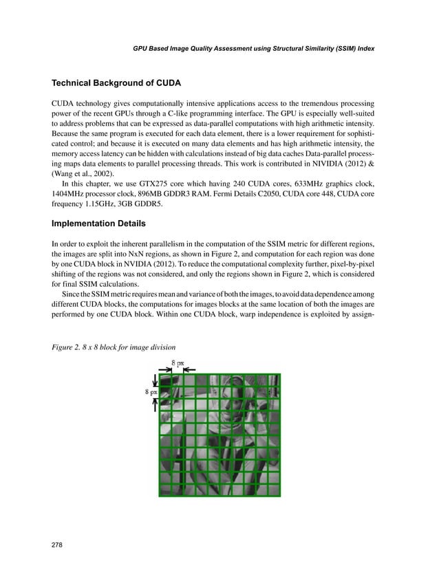 Gpu based-image-quality-assessment-using-structural-similarity-(ssim)-index | PDF