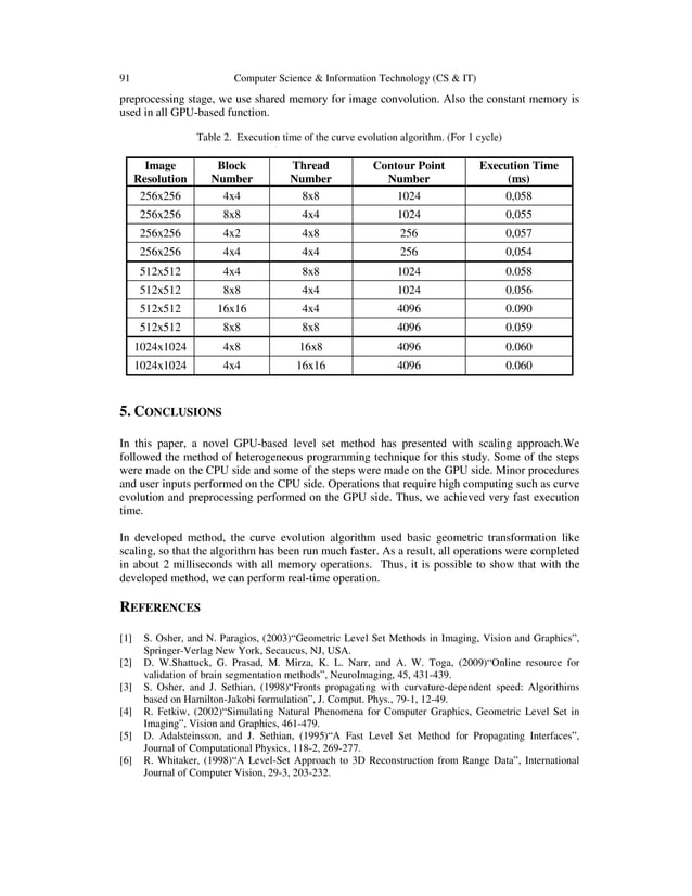 Gpu based image segmentation using | PDF