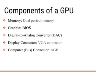GPU - Basic Working | PDF
