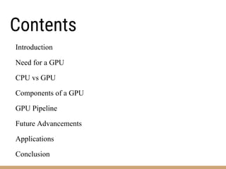 GPU - Basic Working | PDF