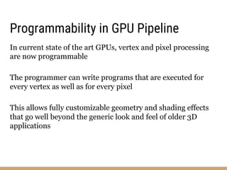 GPU - Basic Working | PDF