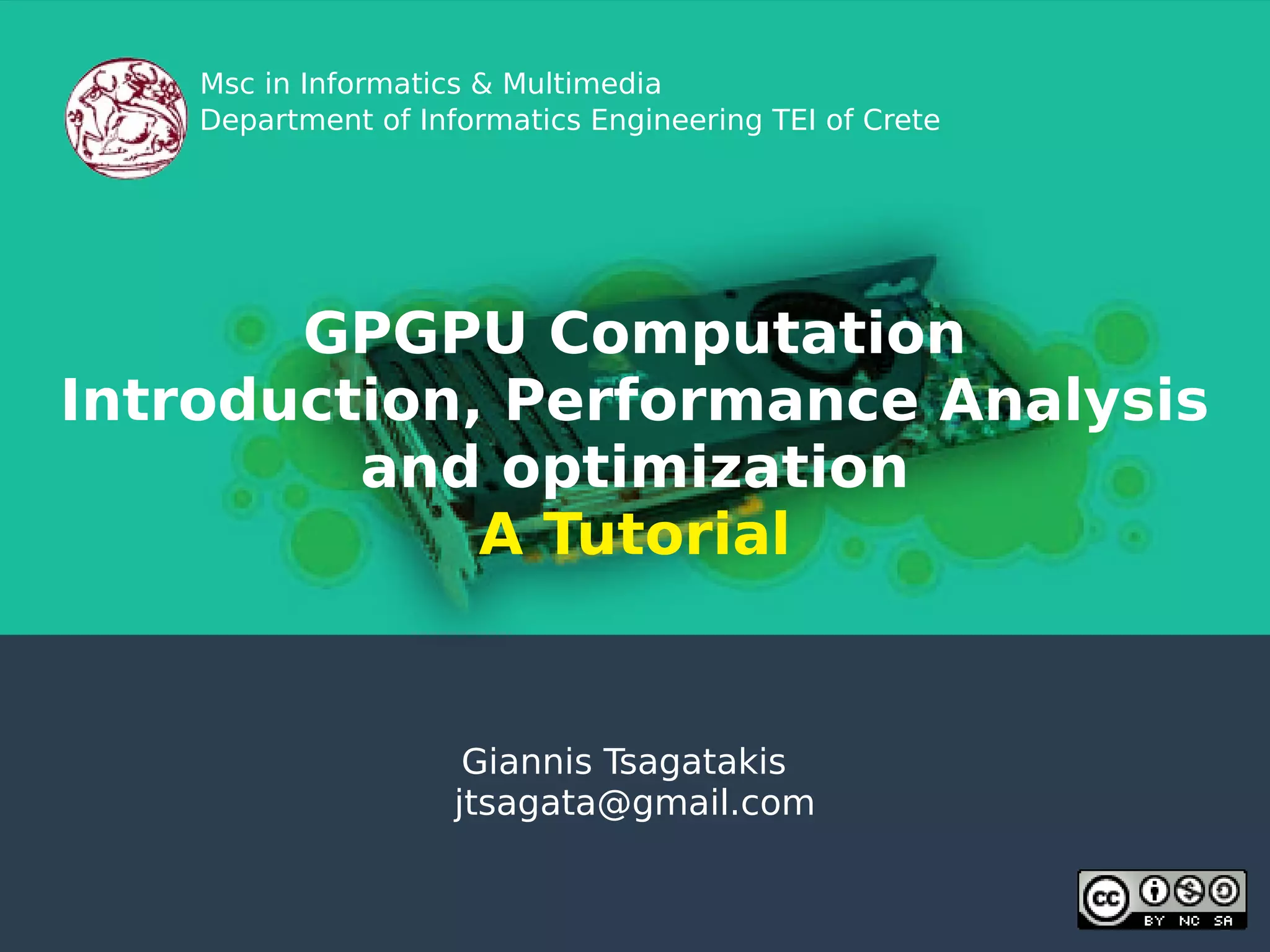 Gpu perf-presentation | PDF