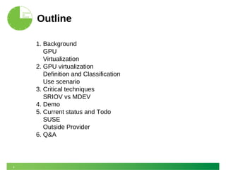 GPU Virtualization in SUSE | PDF