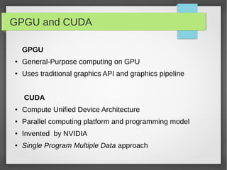 GPU - An Introduction | PDF