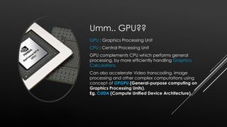 GPU | PPT