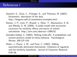 Predicting Preference Reversals via Gaussian Process Uncertainty Aversion | PPT