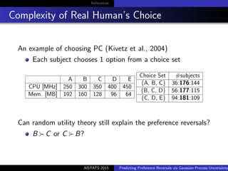 Predicting Preference Reversals via Gaussian Process Uncertainty Aversion | PPT