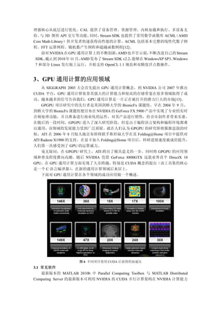 GPU通用计算调研报告 | PDF