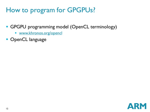 Challenges in GPU compilers | PPT