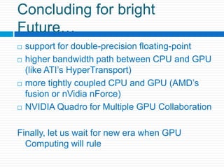 GPU Computing | PPTX