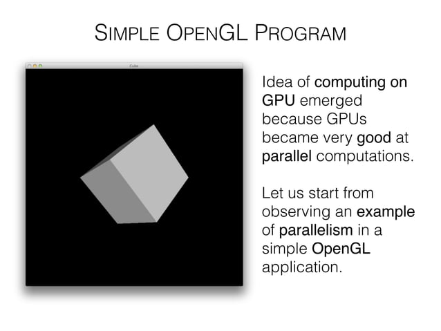 Introduction to Computing on GPU | PPT