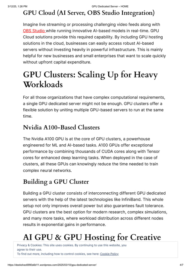 Harnessing Unprecedented Performance: The Thorough Guide to a GPU ...