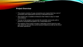 Gpu digital lab english version | PPT
