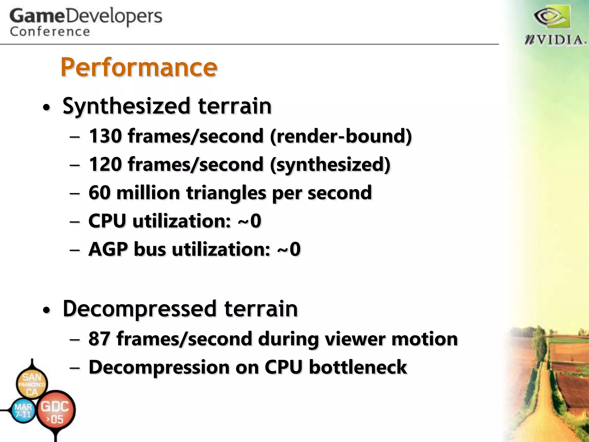 Terrain Rendering using GPU-Based Geometry Clipmaps | PPT