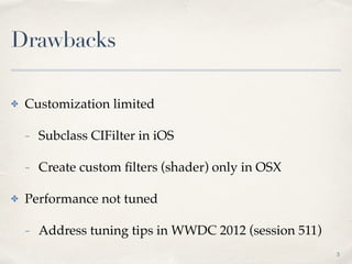 iOS GPUImage introduction | PPT