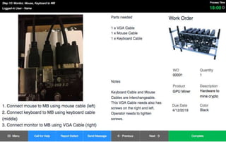 GPU Mining Rig Build Process | PPTX