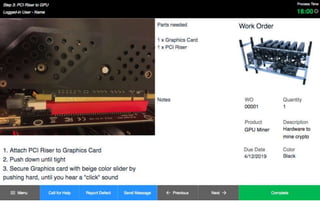 GPU Mining Rig Build Process | PPTX
