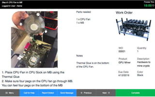 GPU Mining Rig Build Process | PPTX
