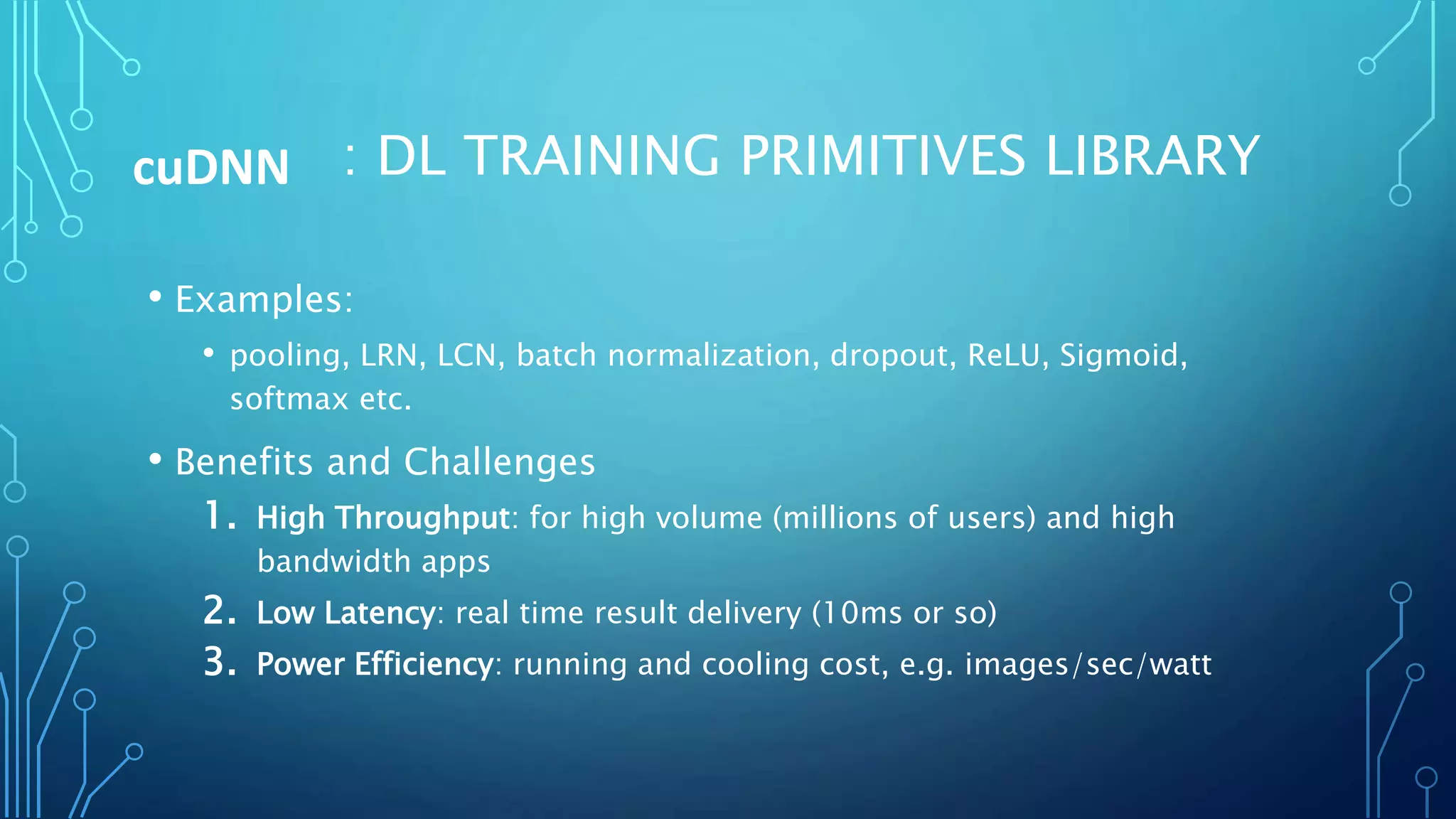 Improve Deep Learning Training And Inference Performance Ppt