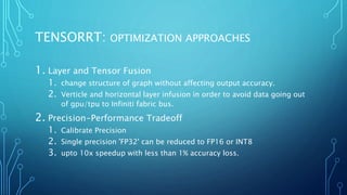 improve deep learning training and inference performance | PPTX